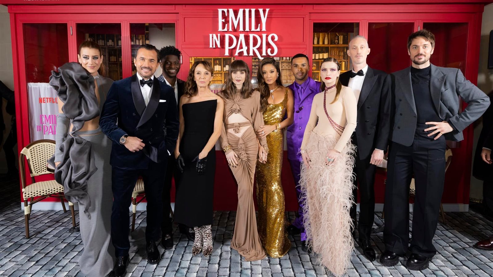 Announcing the cast of the new season of "Emily in Paris"