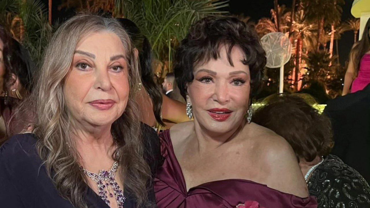 Lebleba reveals the look of Hala El-Shalqany, Adel Emam's wife, at her ...