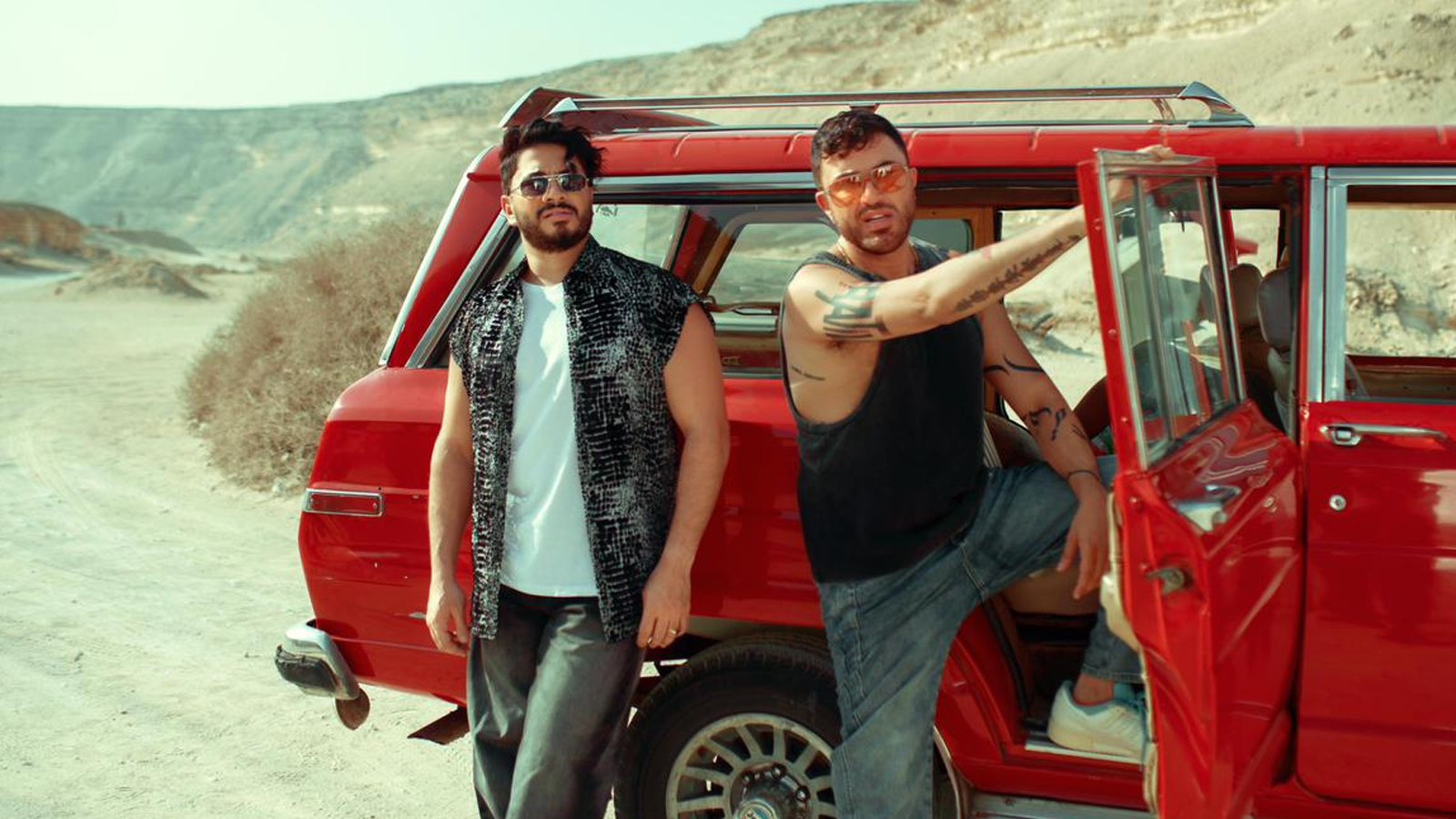 "The Treacherous People" brings together Jad Shwery and Mustafa Hajjaj