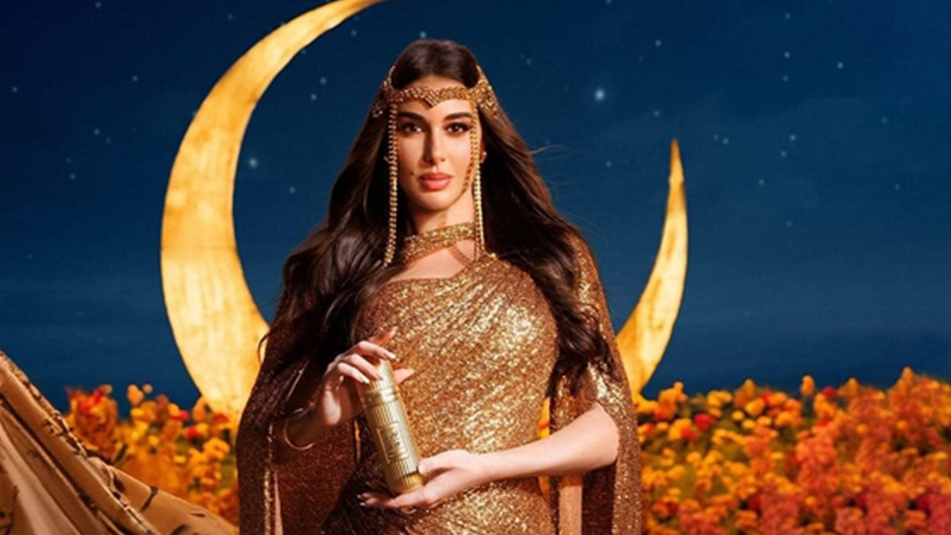 At a cost exceeding a million dollars... Yasmine Sabry is the heroine ...