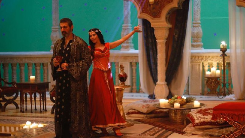 ياسمين رئيس من كواليس تحضير "رقصة شهرزاد"