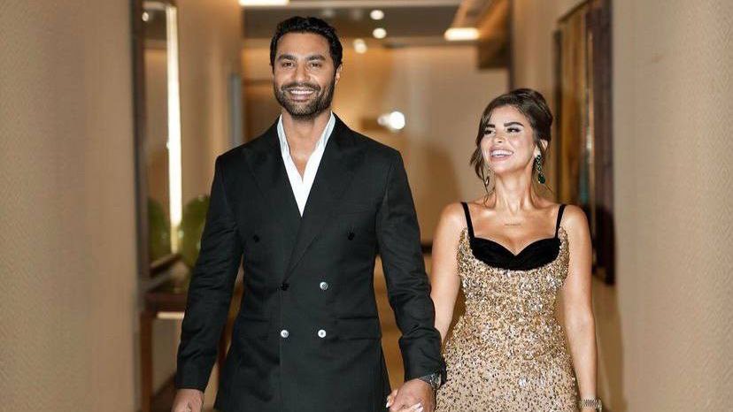 In pictures: A great romance between Karim Fahmy and his wife