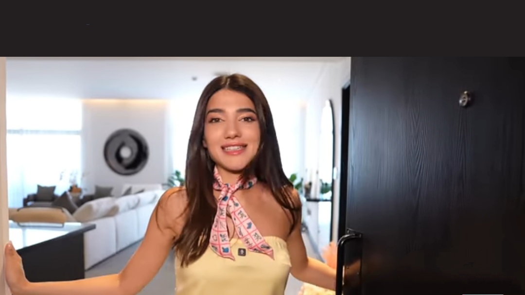 Narin Beauty shows off her new home on social media