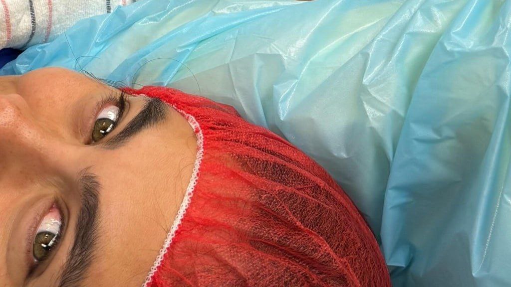 Hajar Ahmed gives birth to her baby.. and gives him this name