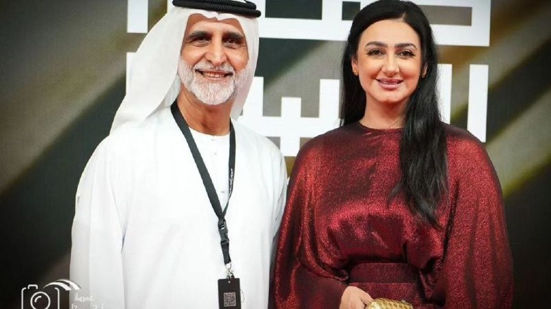 Dr. Habib Ghuloum and Haifa Hussein from the Saudi Film Festival